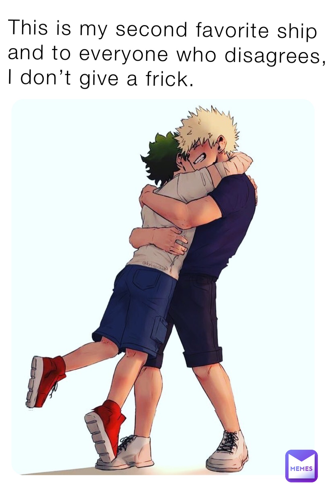 This is my second favorite ship and to everyone who disagrees, I don’t ...