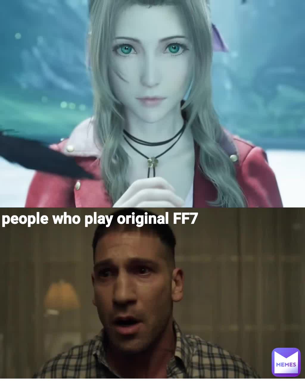 people who play original FF7 | @kudokun57 | Memes