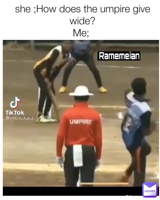 Cricket Umpire Memes