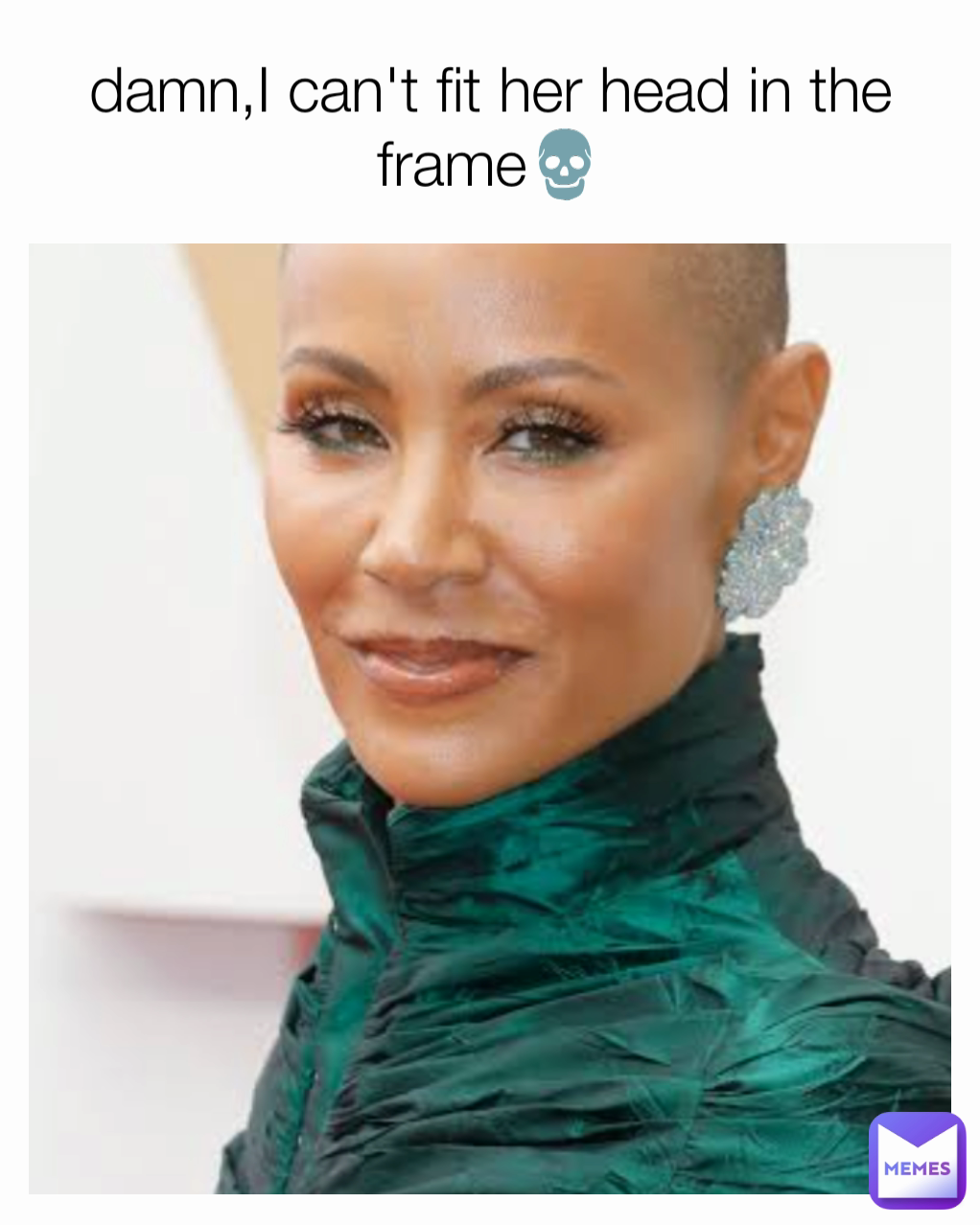 damn,I can't fit her head in the frame💀 | @grrrrorrrrls | Memes