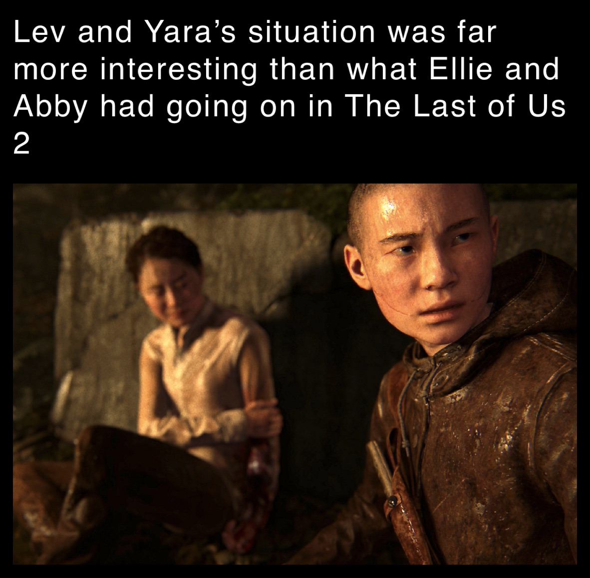Lev and Yara’s situation was far more interesting than what Ellie and ...