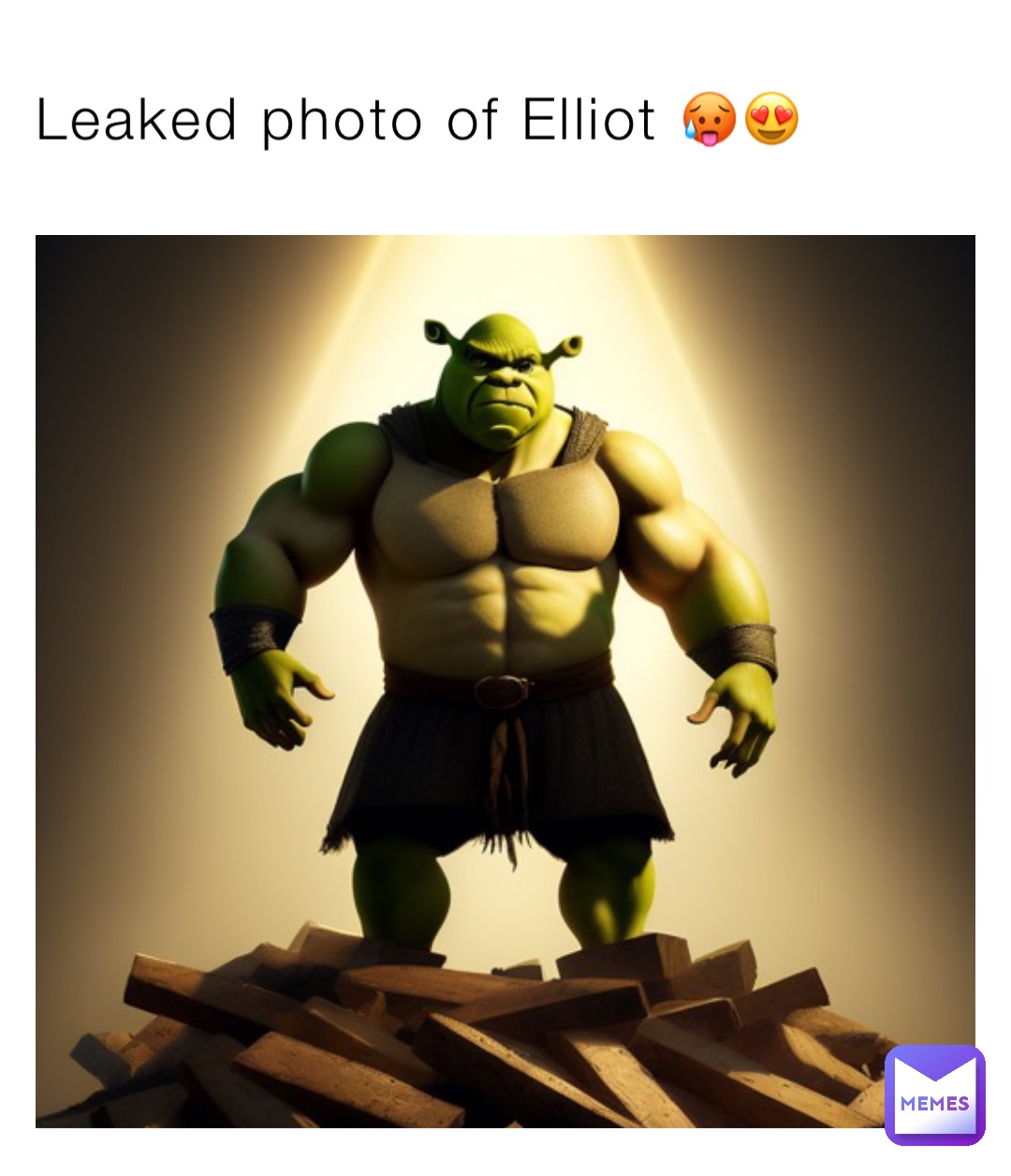 Leaked photo of Elliot 🥵😍 | @NoobsnWalls | Memes