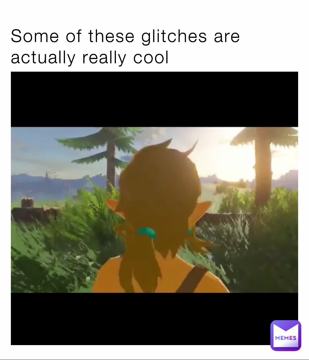 Some of these glitches are actually really cool | @NoobsnWalls | Memes