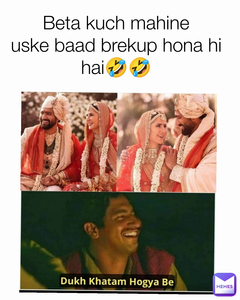 Beta kuch mahine uske baad brekup hona hi hai🤣🤣 | @lokesh-kalwani | Memes