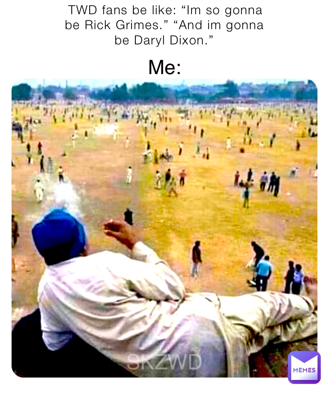 Daryl Dixon Meme Spongebob
