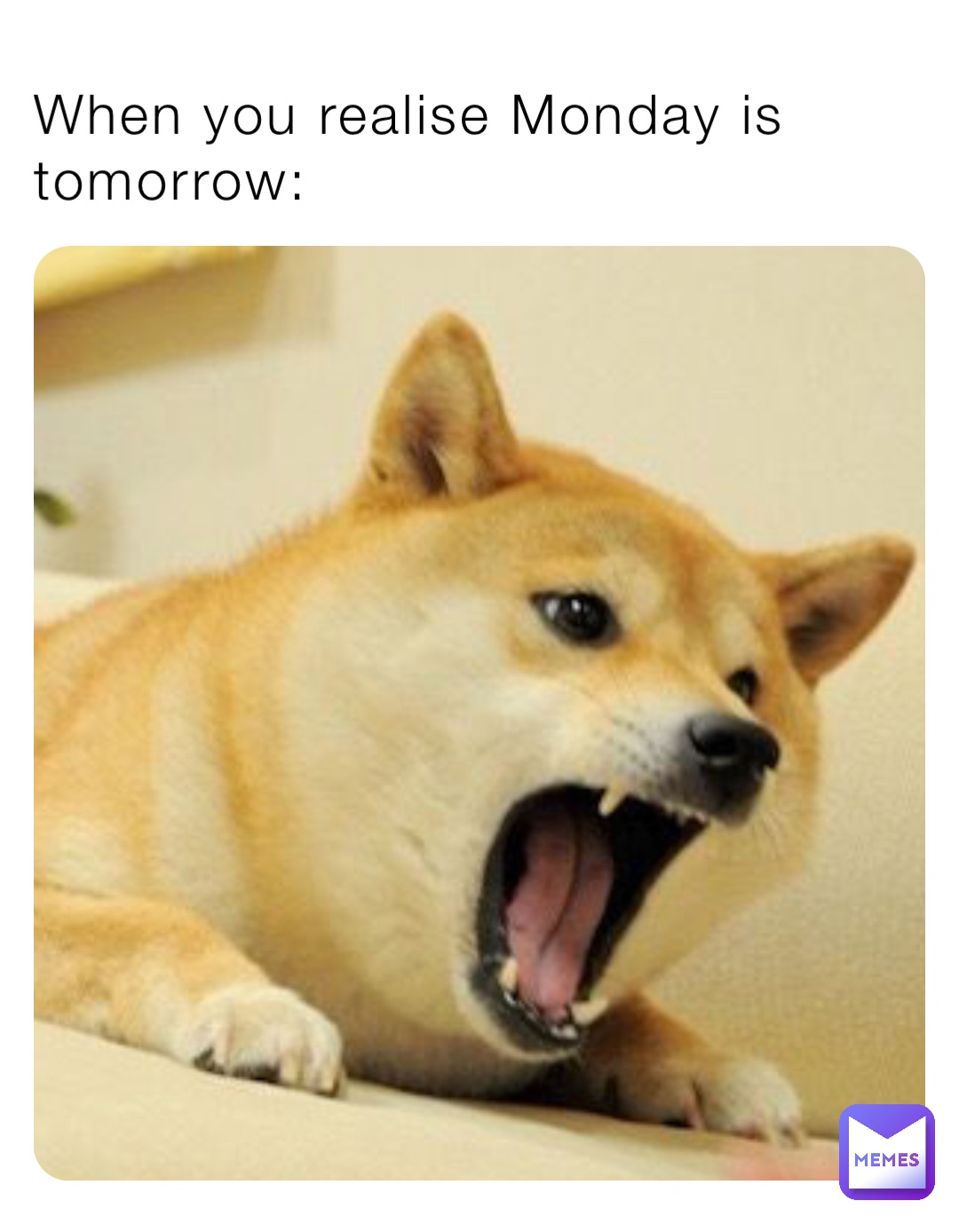 When you realise Monday is tomorrow: | @Melissavxx | Memes