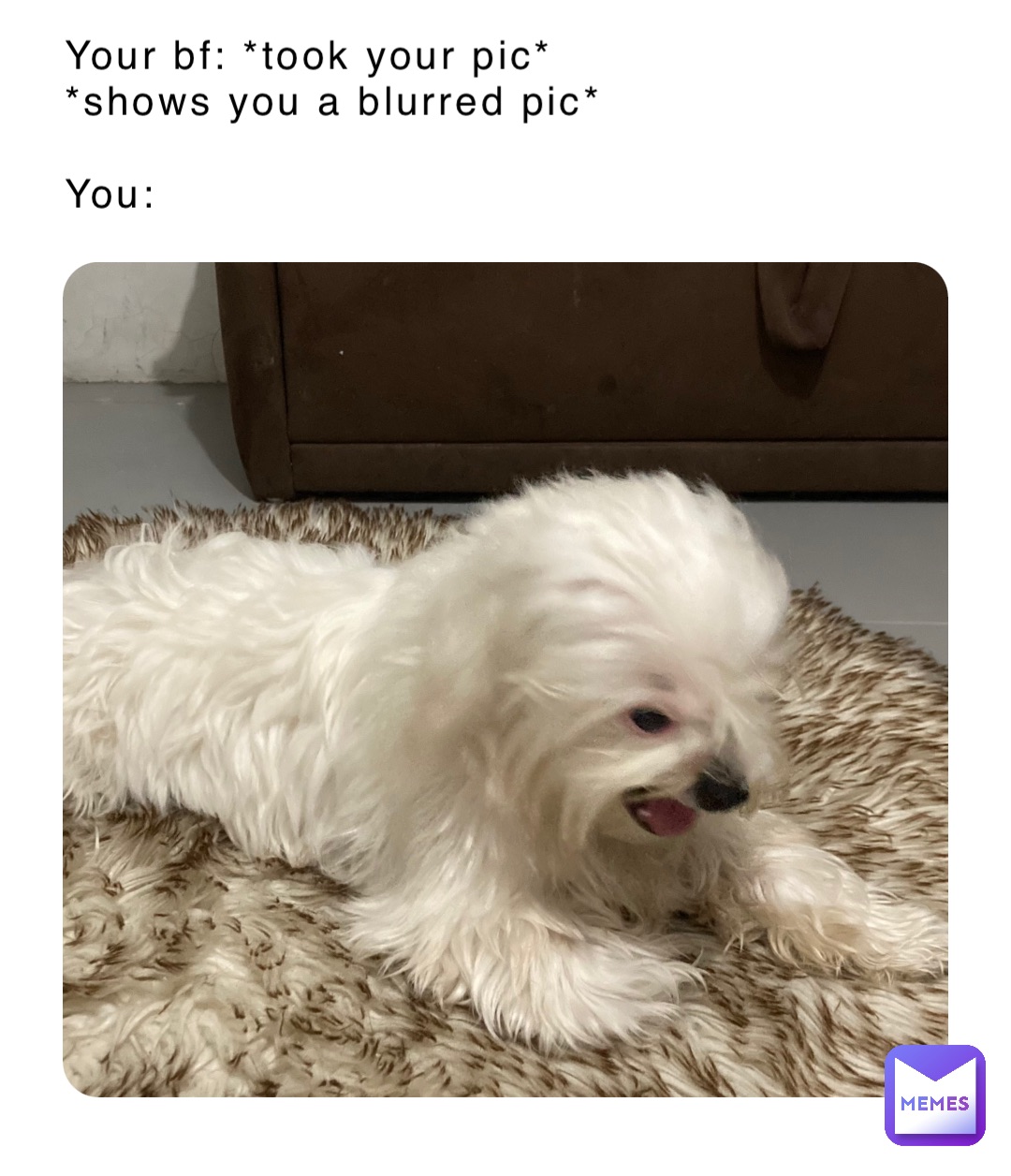 Your bf: *took your pic* *shows you a blurred pic* You: | @nixalmaiz ...