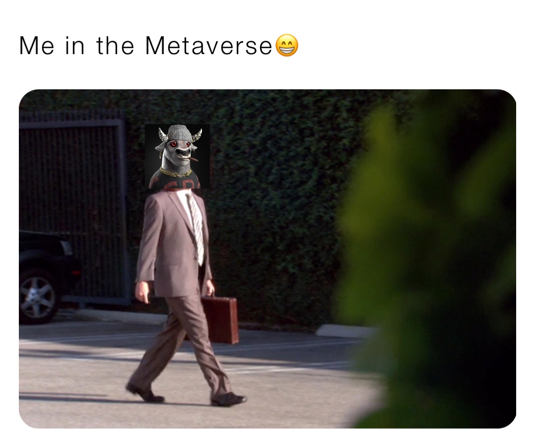 Me in the Metaverse😁 | @MrDan | Memes
