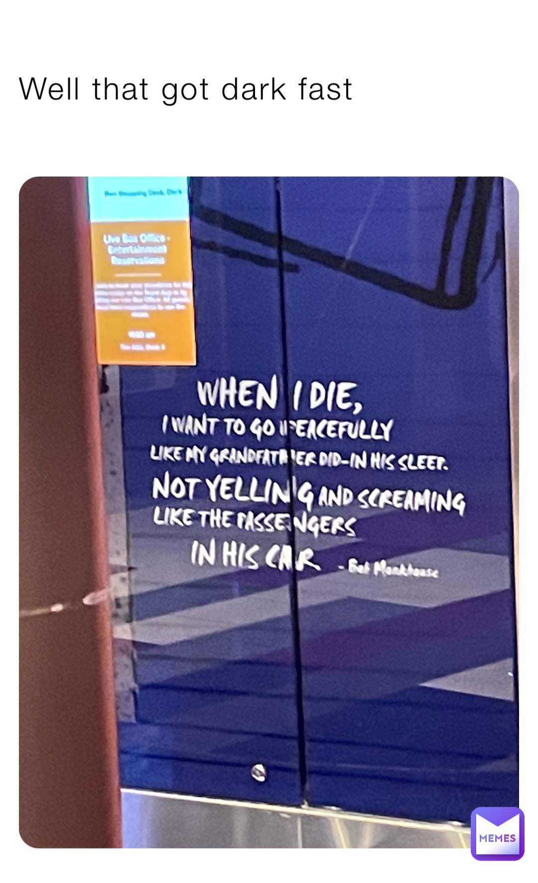 Well that got dark fast | @H2NO | Memes