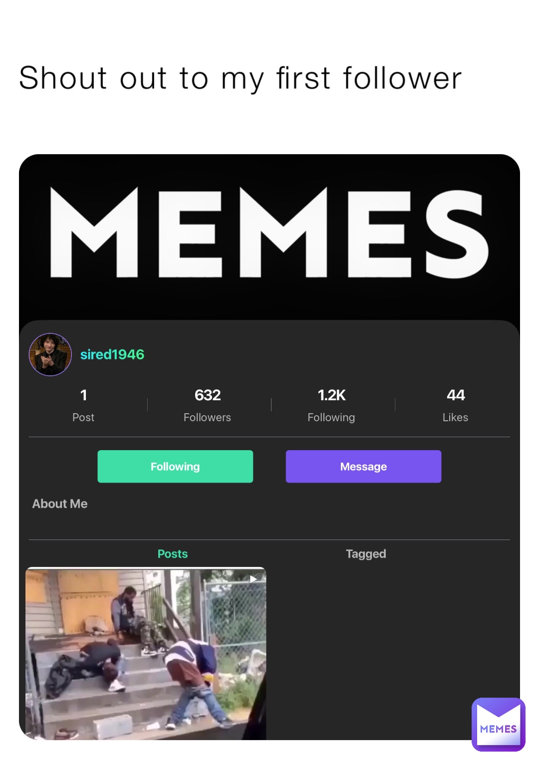 Shout out to my first follower | @paul.mcpoopieface | Memes