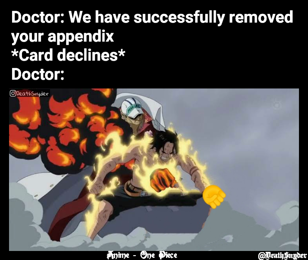DeathSnyder Doctor We Have Successfully Removed Your Appendix Card deathsnyder-doctor-we-have-successfully-removed-your-appendix-card