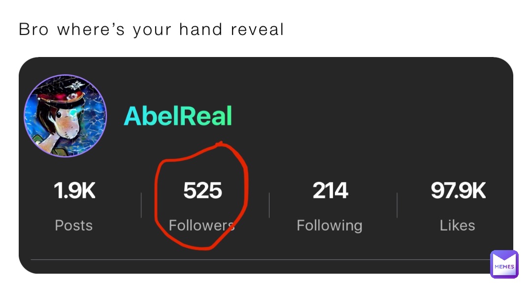 Bro where’s your hand reveal | @PATRICK_BAVKON | Memes