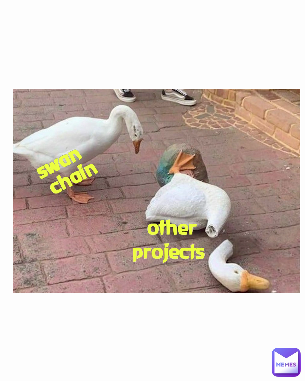 swan chain other projects | @hggn44 | Memes