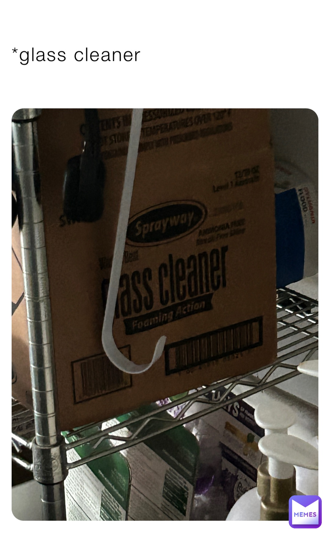 *glass cleaner | @Trentlmao | Memes