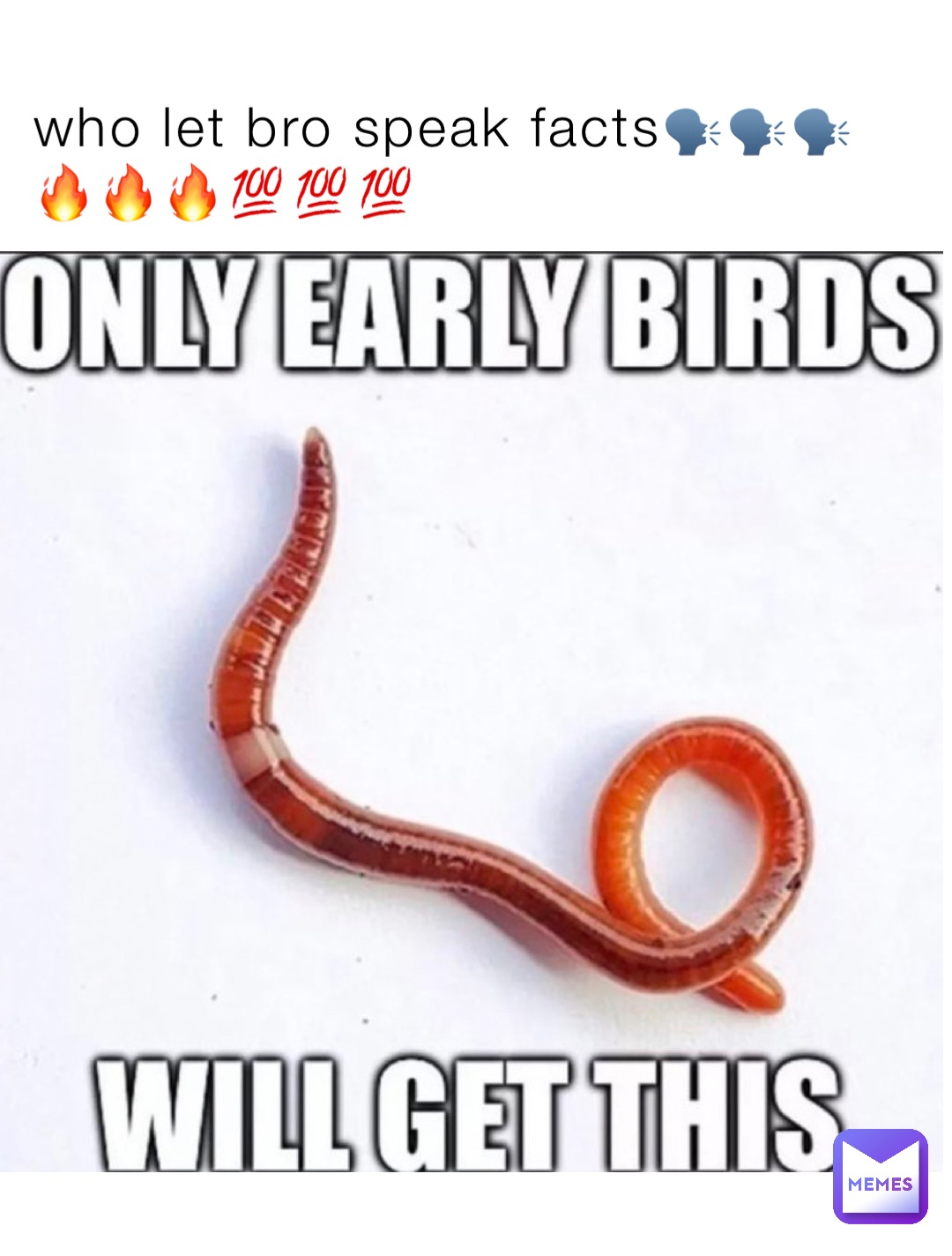 who let bro speak facts🗣️🗣️🗣️🔥🔥🔥💯💯💯 | @Trentlmao | Memes