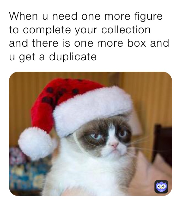 When u need one more figure to complete your collection and there is ...