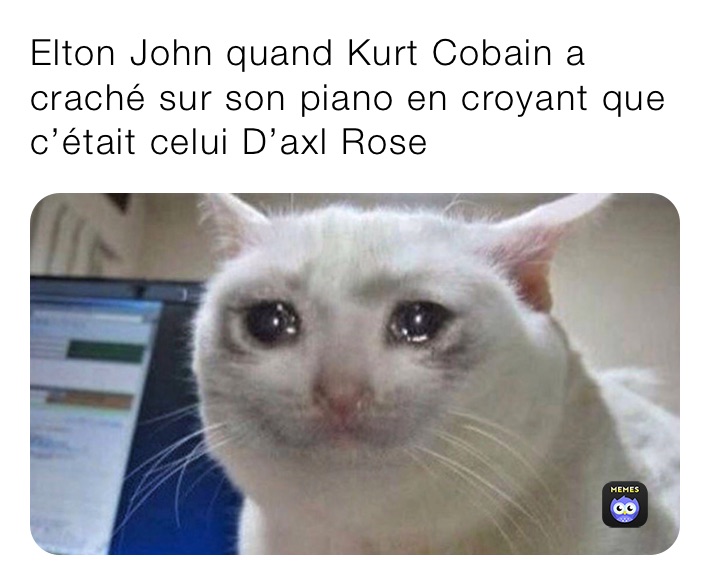 Elton John quand Kurt Cobain a craché sur son piano en croyant que c ...
