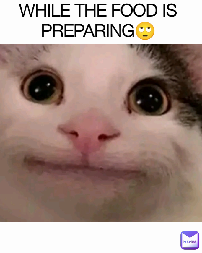 WHILE THE FOOD IS PREPARING🙄 | @alexanderterritoriesllc | Memes