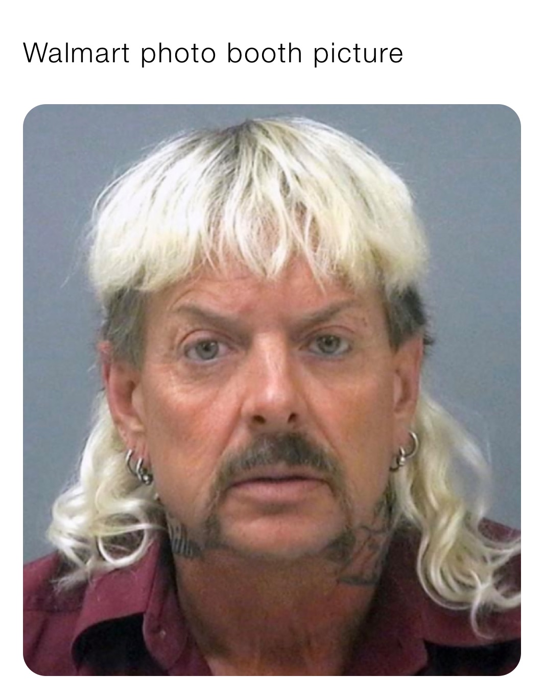 Walmart photo booth picture | @UnderratedSpaz | Memes