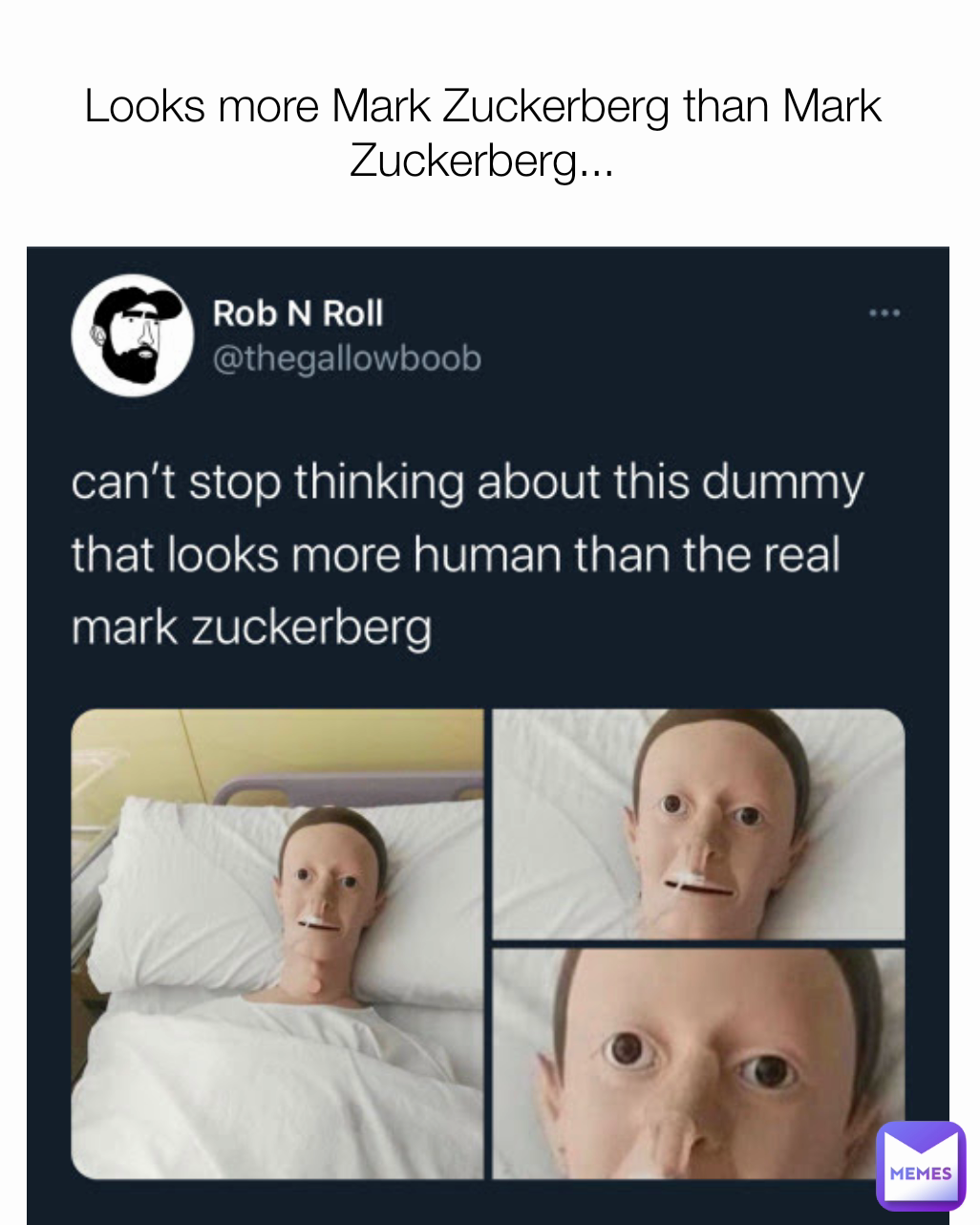 Looks more Mark Zuckerberg than Mark Zuckerberg ... Looks more Mark Zuckerberg than Mark Zuckerberg ...