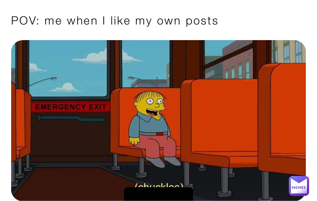 POV: me when I like my own posts (((((((((((((( | @TheTwinTigers | Memes