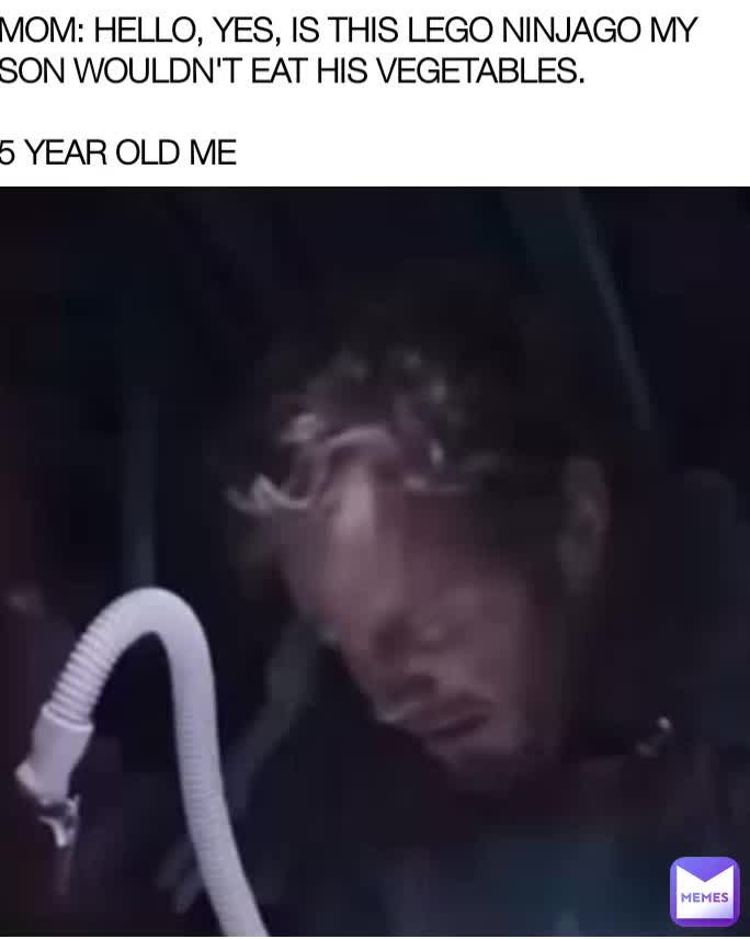 MOM: HELLO, YES, IS THIS LEGO NINJAGO MY SON WOULDN'T EAT HIS ...