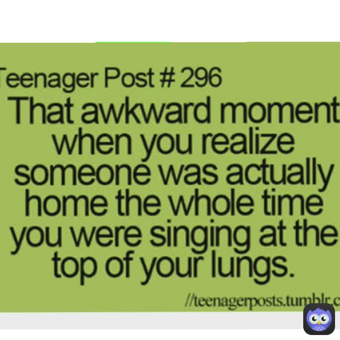 Awkward Moments Teenager Posts