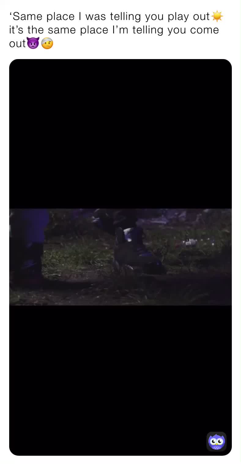 ‘Same place I was telling you play out☀️ it’s the same place I’m ...