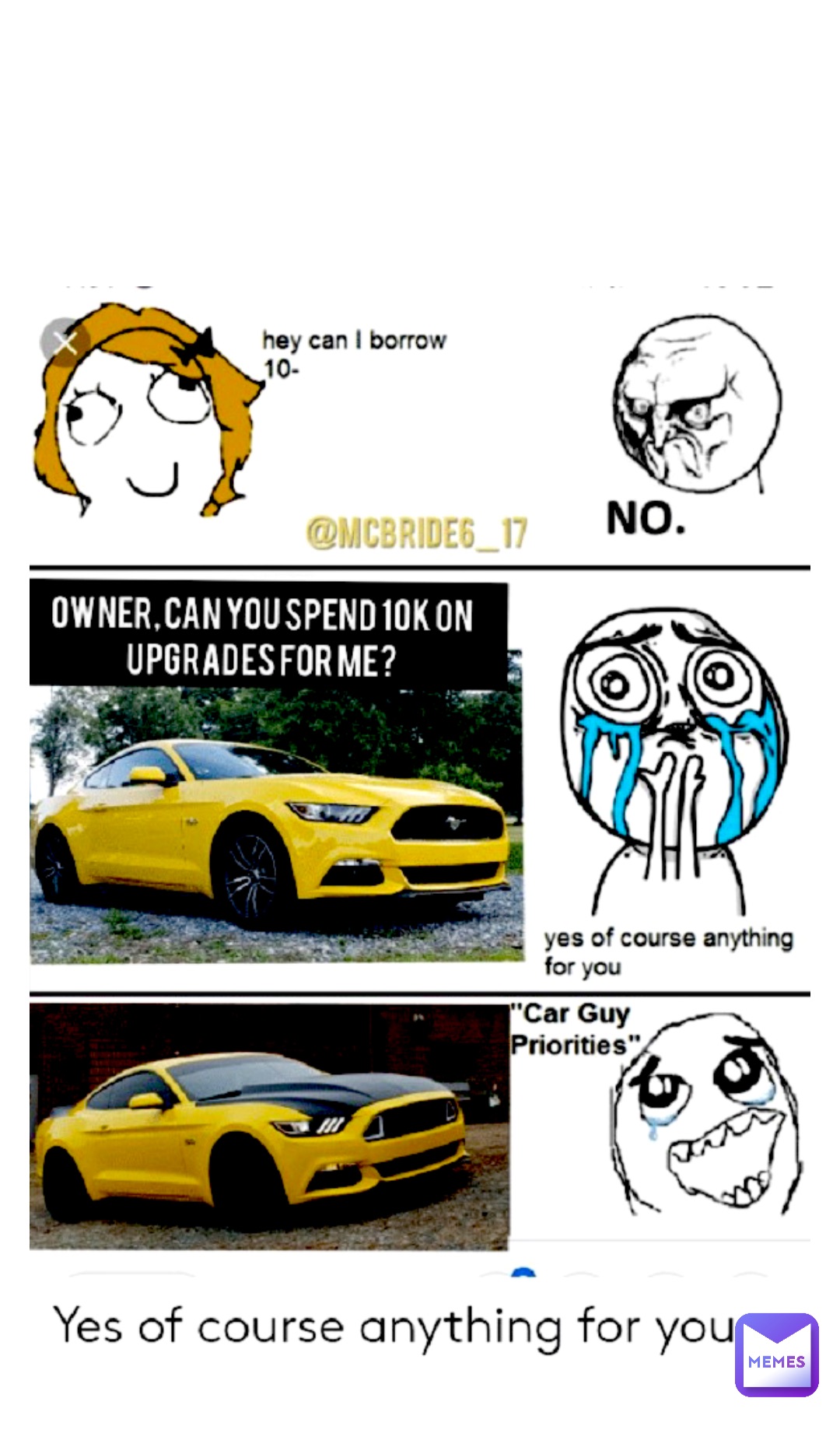 Funny Mustang Memes