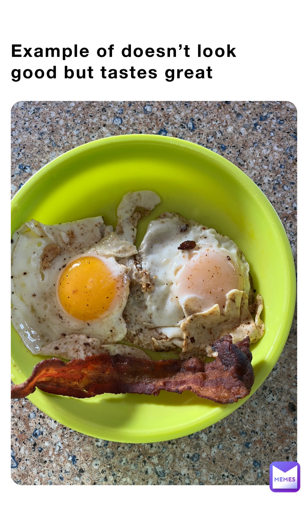 Example of doesn’t look good but tastes great | @I_WATCH_YOU_SLEEP | Memes