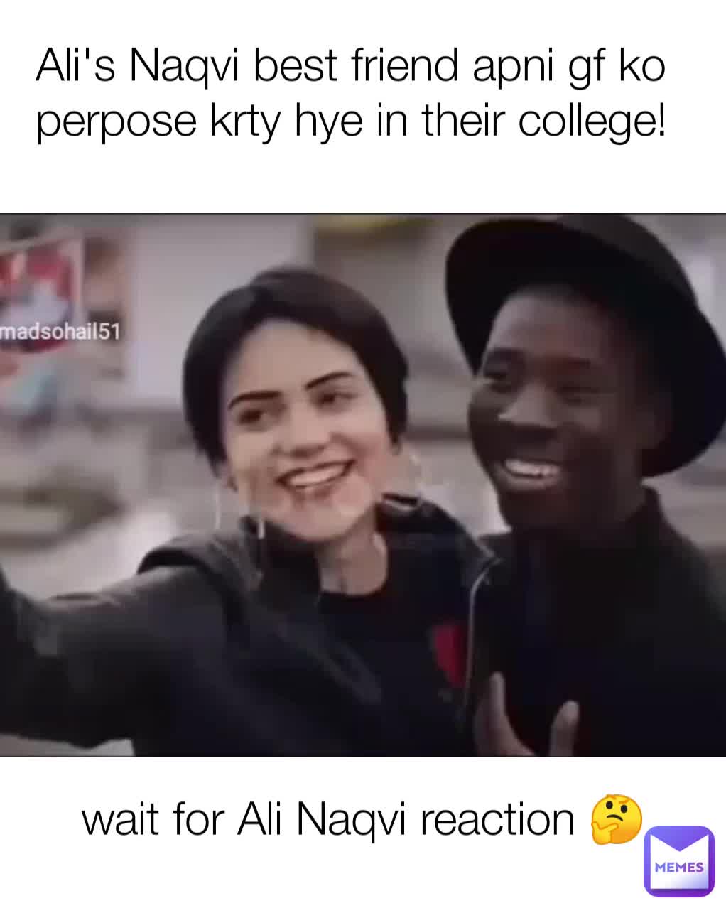 Ali's Naqvi best friend apni gf ko perpose krty hye in their college ...
