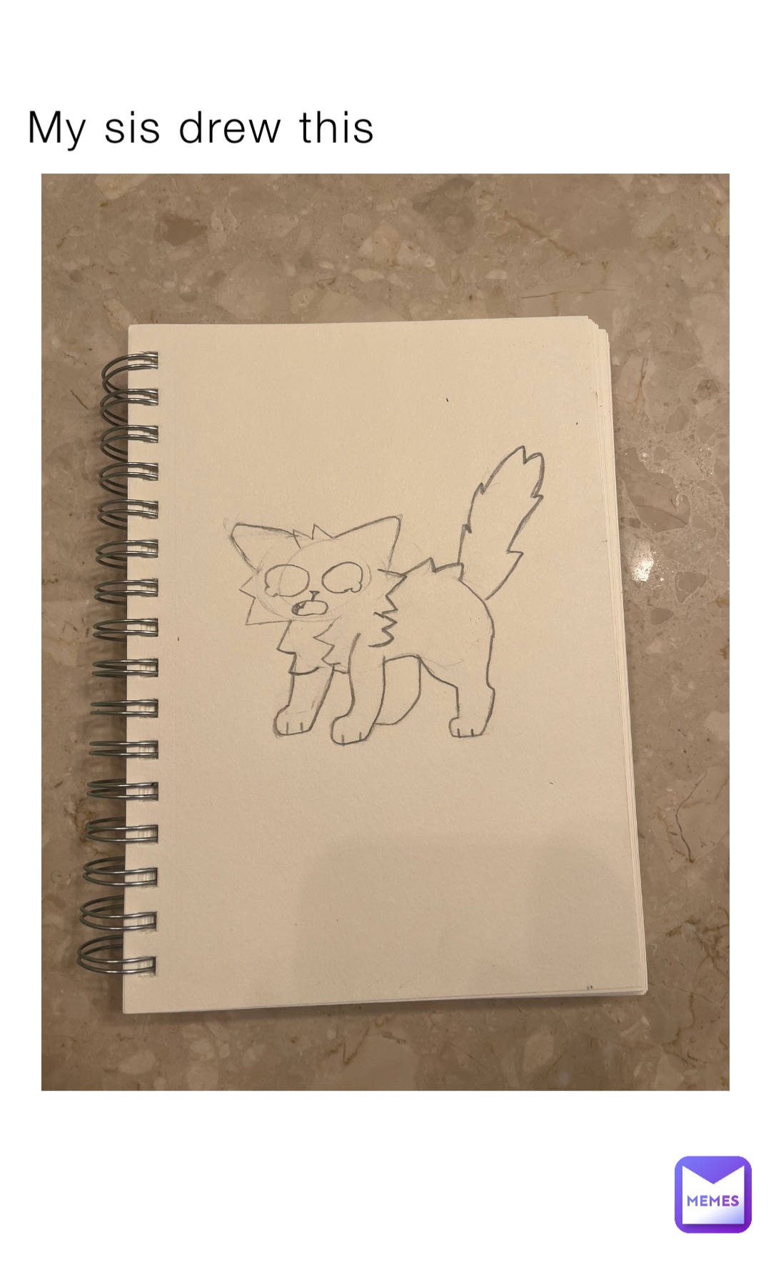 My sis drew this | @beesechurgerX | Memes