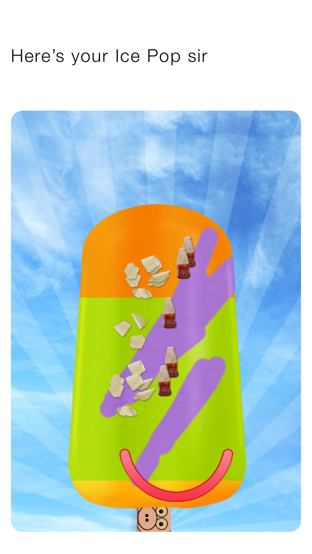 Here’s your Ice Pop sir | @memereporter | Memes
