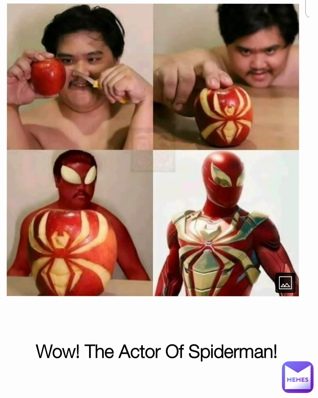 Wow! The Actor Of Spiderman! | @IWishIHadFriendsxD | Memes