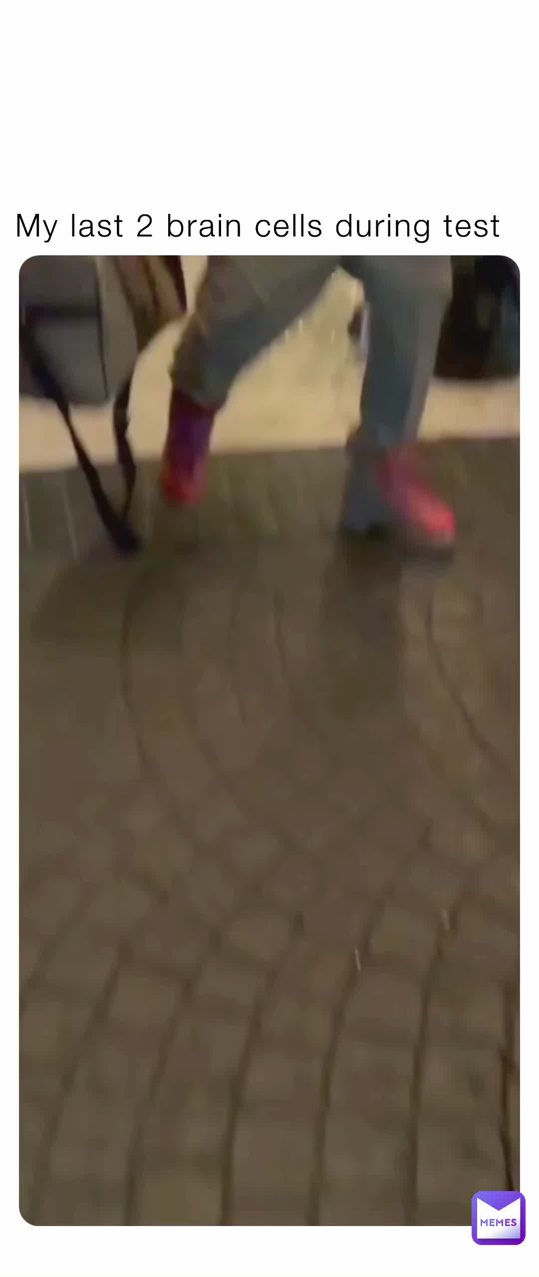 My last 2 brain cells during test | @_1630891527 | Memes