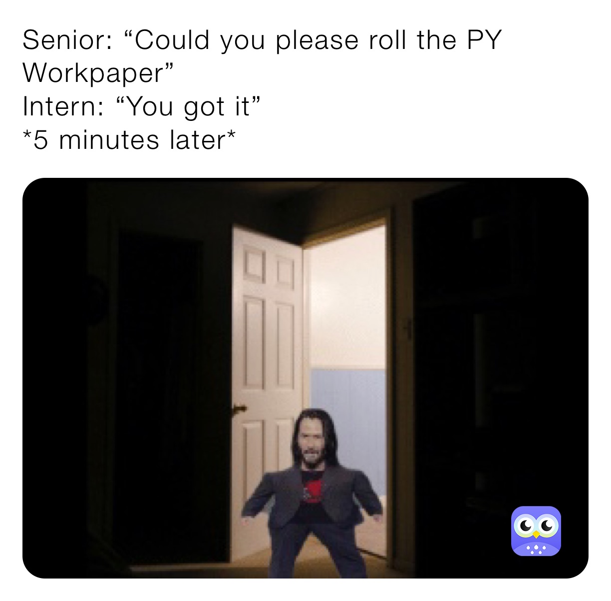 When you decide to try out a new header color for your workpapers ...