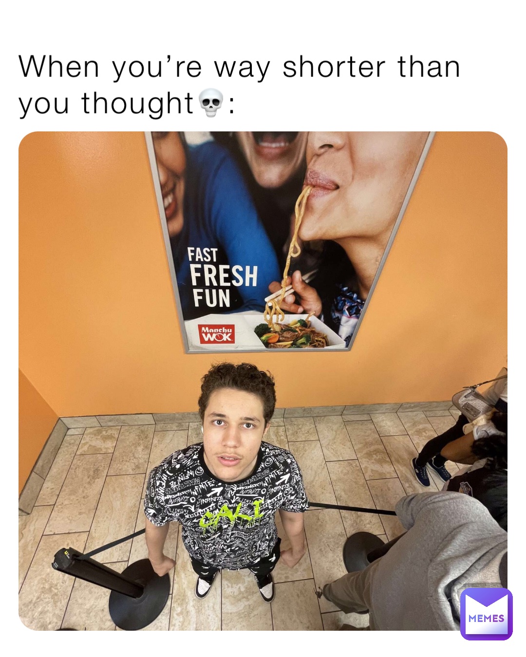 When you’re way shorter than you thought💀: | @bussy.discharge | Memes