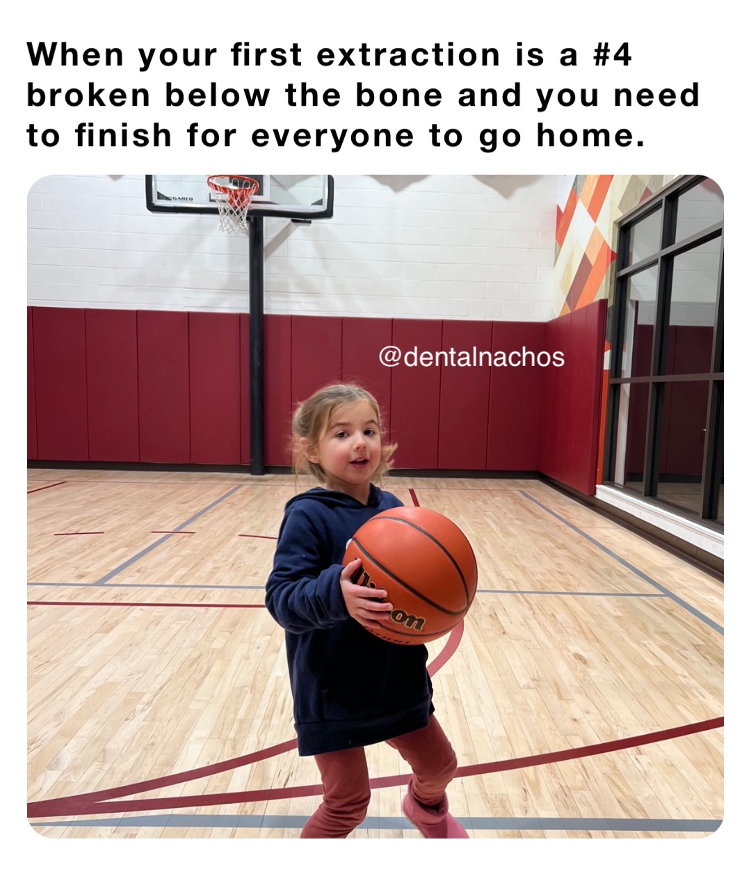 When your first extraction is a #4 broken below the bone and you need ...