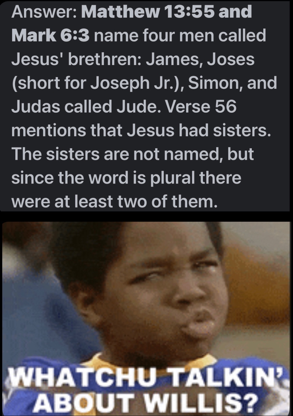 Joseph Name Meme