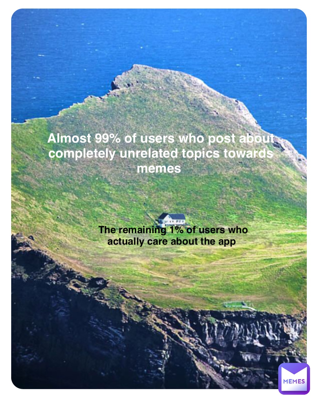 Almost 99% of users who post about completely unrelated topics towards ...