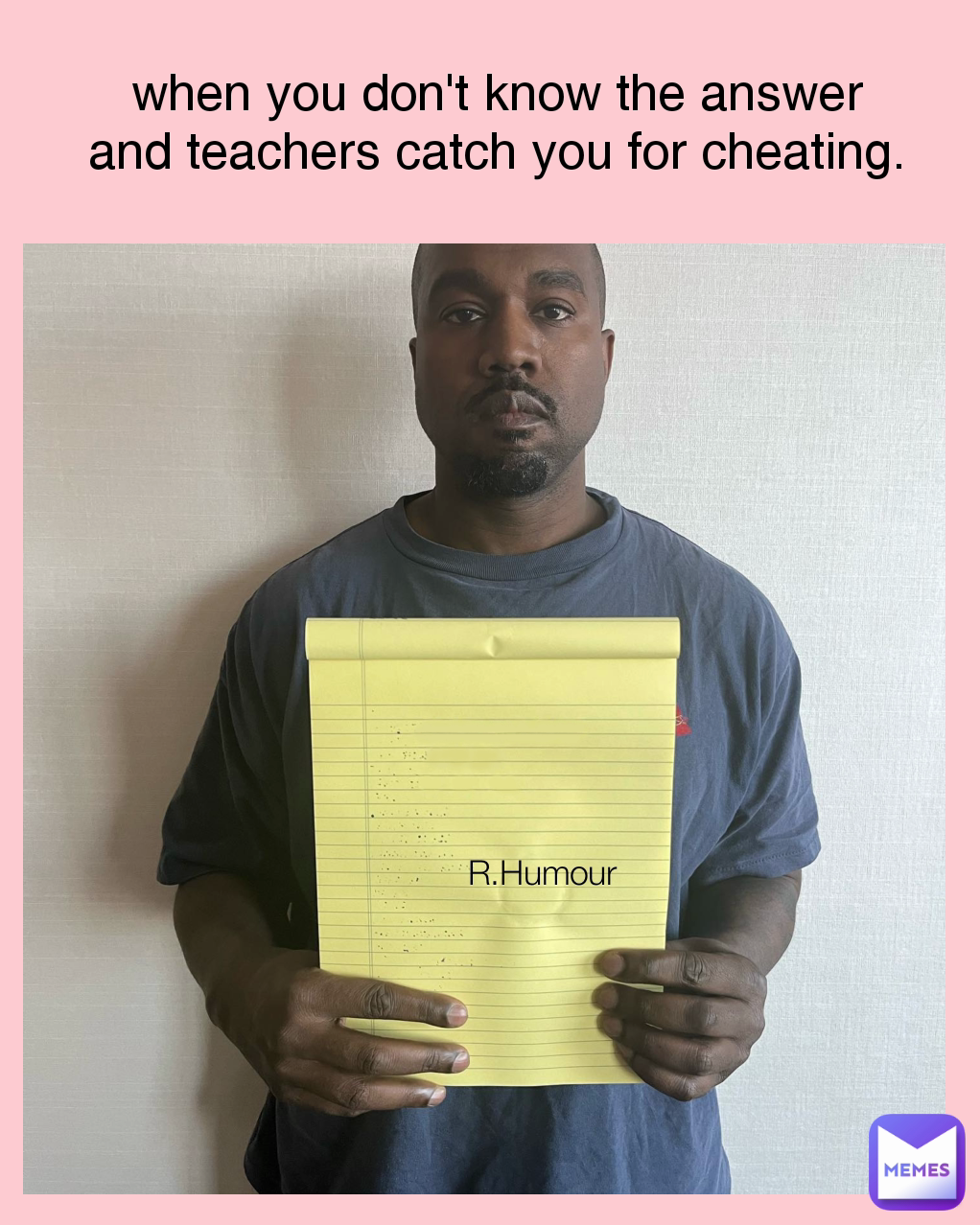 R.Humour when you don't know the answer and teachers catch you for cheating. | @R.humour | Memes