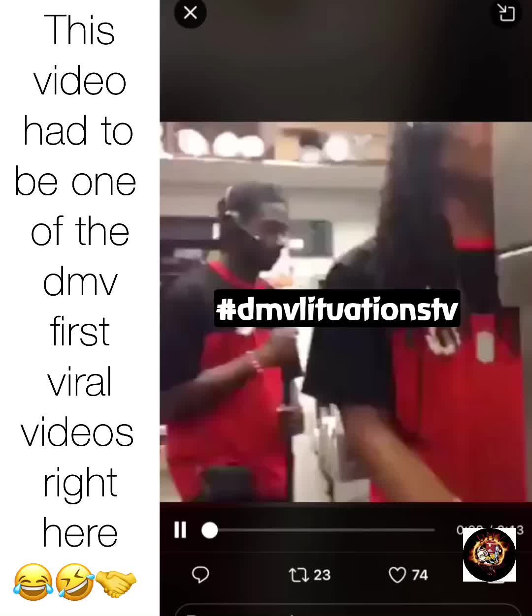 This video had to be one of the dmv first viral videos right here 😂🤣🤝 ...