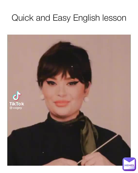 Quick and Easy English lesson | @DeBuzzer | Memes