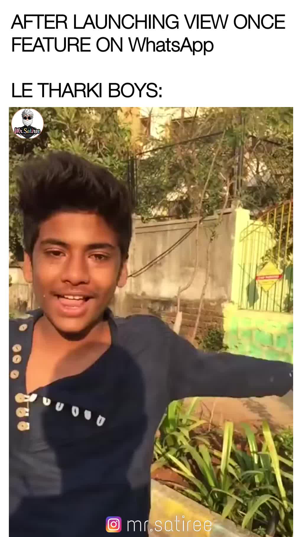 AFTER LAUNCHING VIEW ONCE FEATURE ON WhatsApp LE THARKI BOYS: | @Mr ...