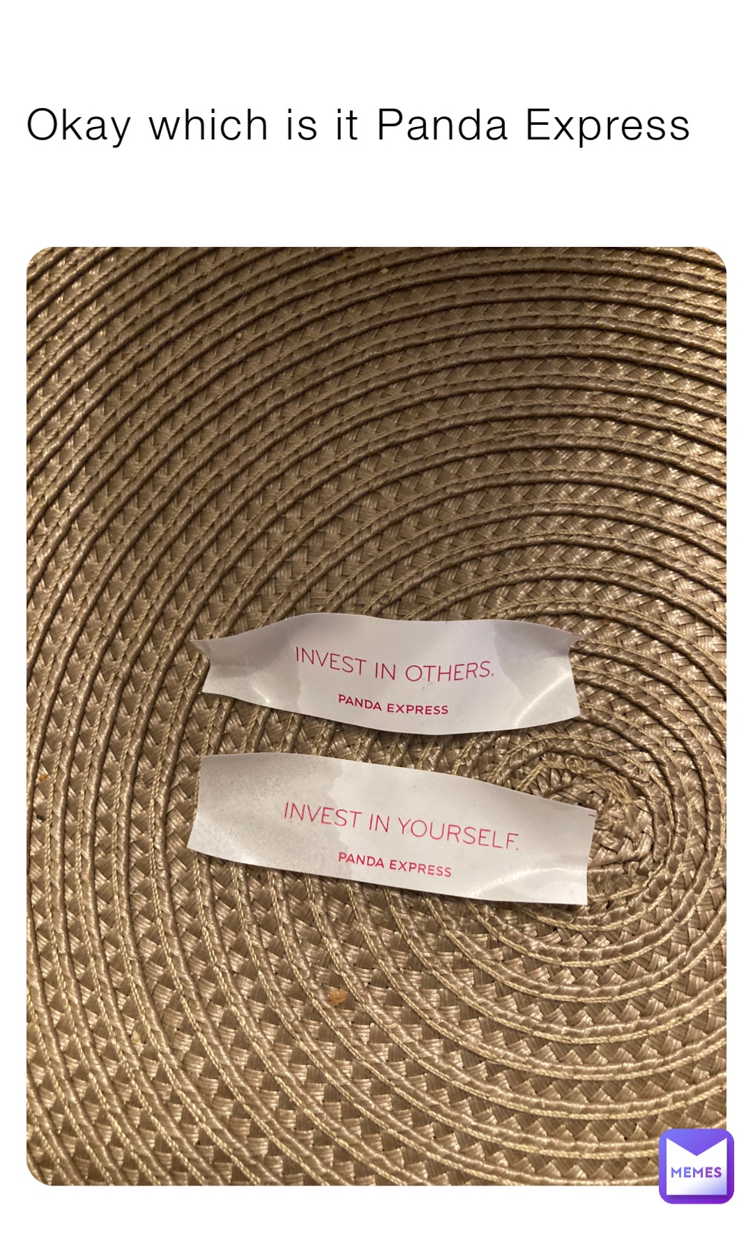 Okay which is it Panda Express | @XTV10 | Memes