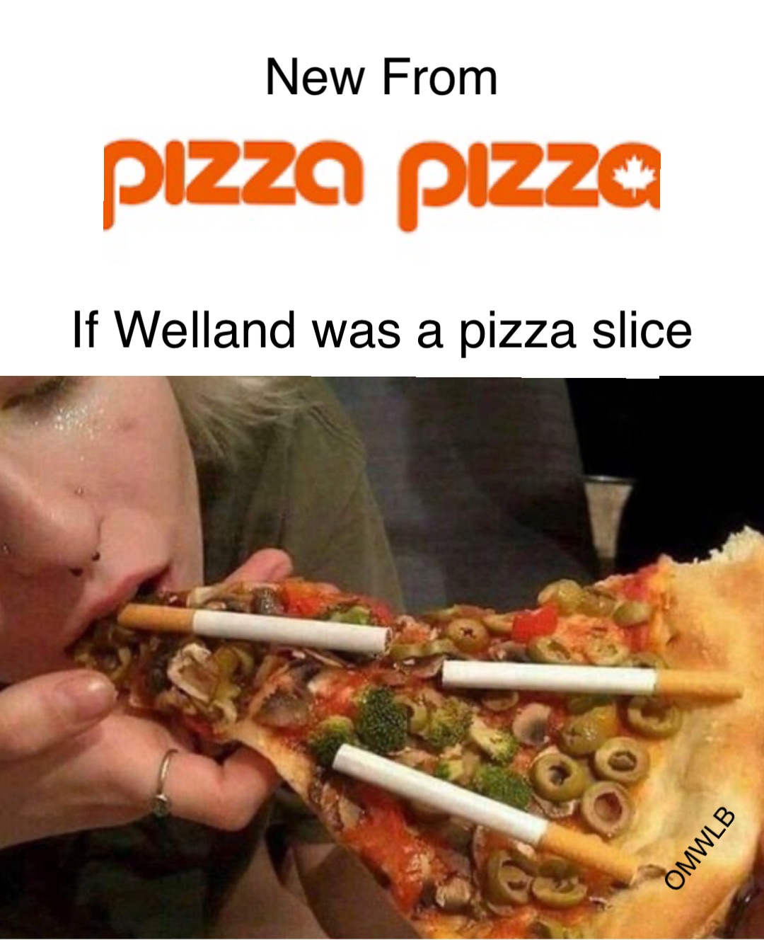 New From New From If Welland was a pizza slice OMWLB | @funny_daily1989 ...