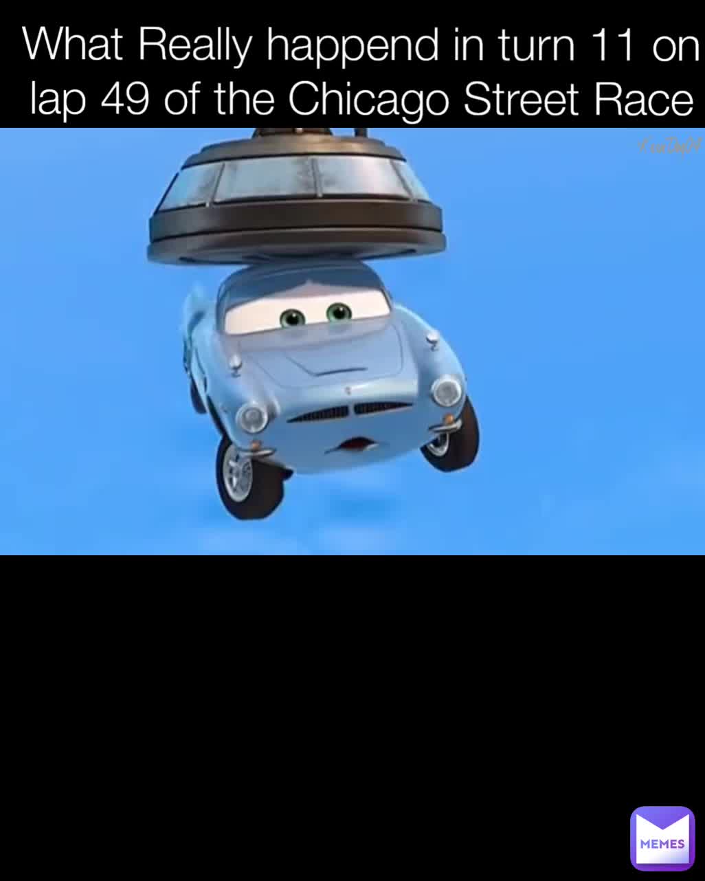 @KernDog04 What Really happend in turn 11 on lap 49 of the Chicago ...