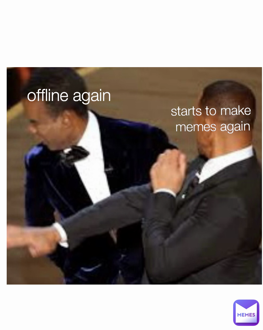 starts to make memes again offline again | @LilTriippii | Memes