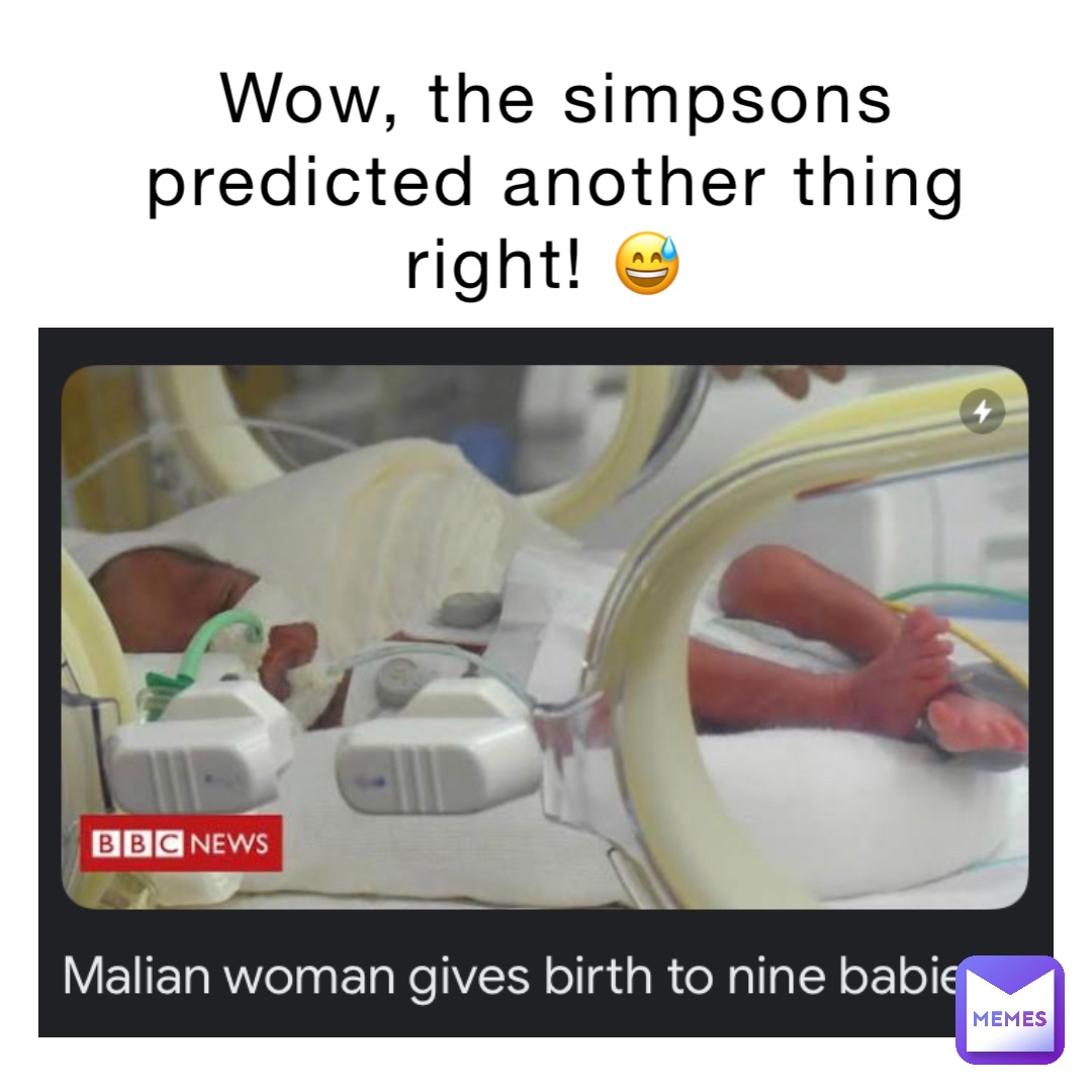 Wow, the simpsons predicted another thing right! 😅 | @coolmemer_ | Memes