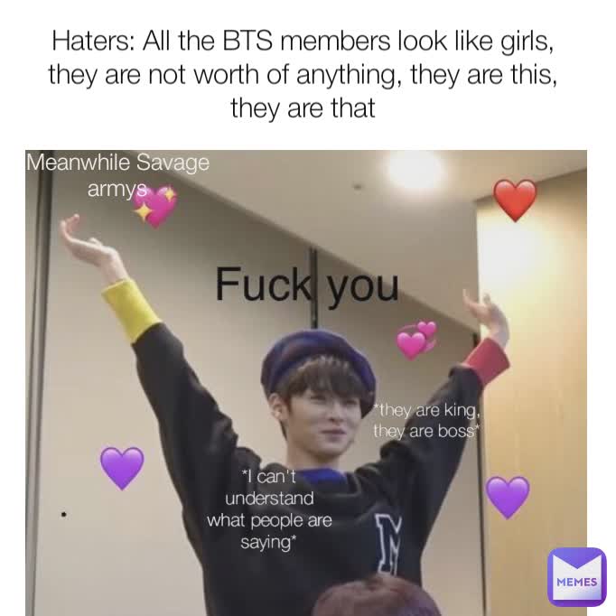 Haters: All the BTS members look like girls, they are not worth of ...